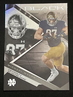 Michael Mayer RC Rookie Black (ND) Raiders 2023 Panini Chronicles Draft ...