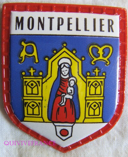 ECU030 - PATCH ECUSSON BLASON MONTPELLIER | eBay