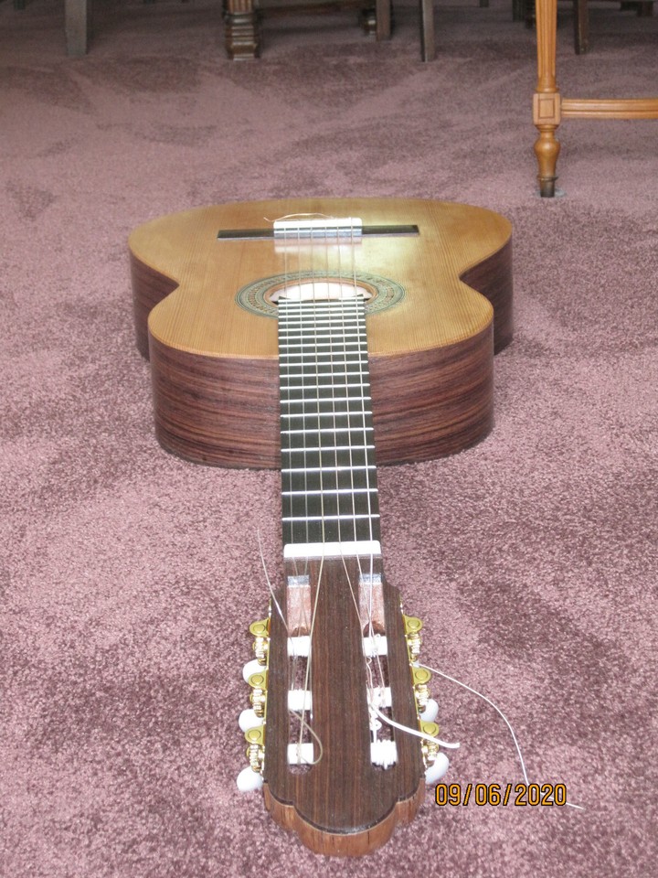 CLASSICAL GUITAR CUSTOM DIY KIT ALL SOLID WOOD INDIAN ROSEWOOD+CEDAR ...