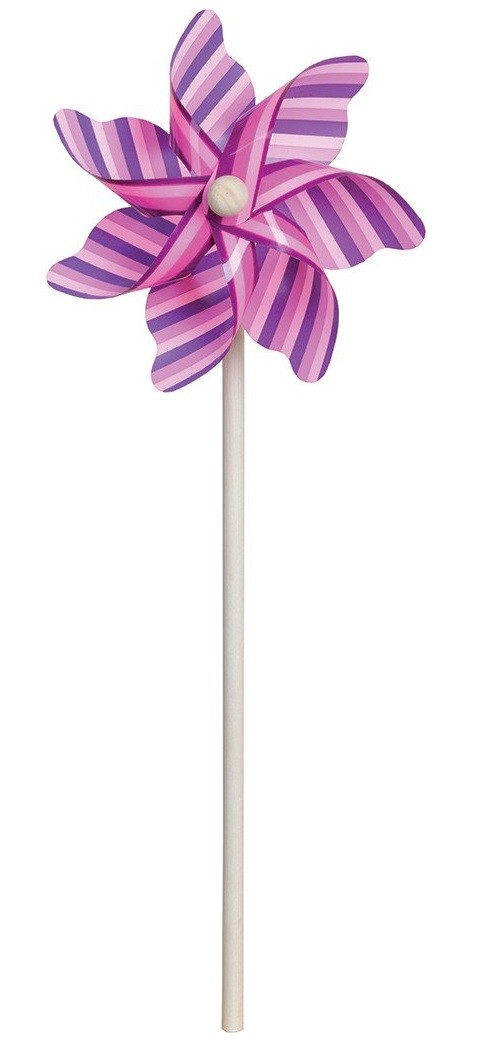 Premier Designs 9" Pinwheel Spinner-Stripes Design in Purple | eBay