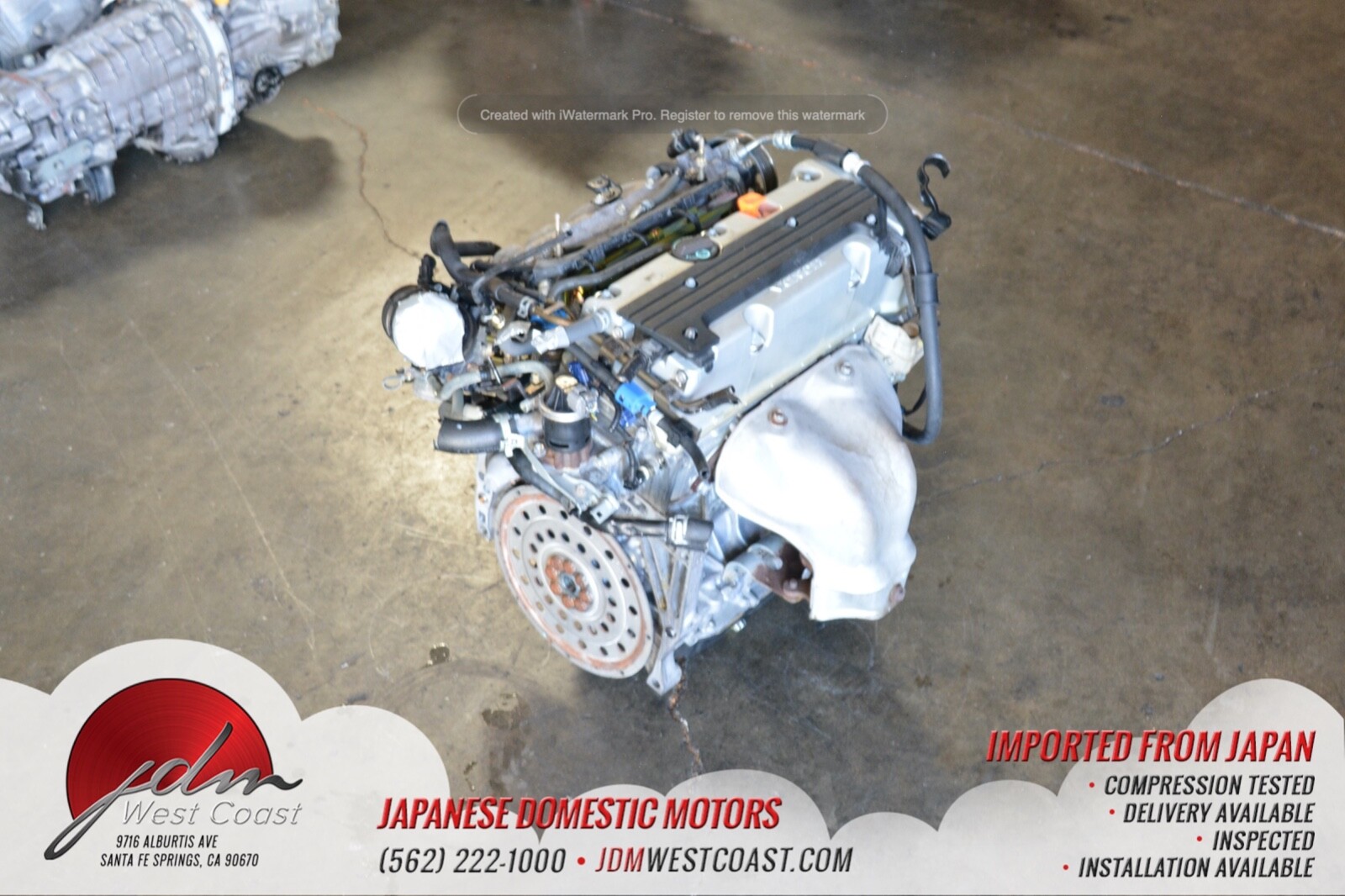 JDM K24A4 HONDA ACCORD 03 04 05 06 07 ELEMENT 2.4L K24A iVTEC ENGINE ...