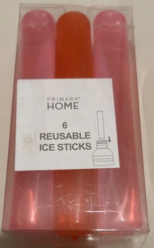 REUSABLE ICE STICKS (6) | eBay UK