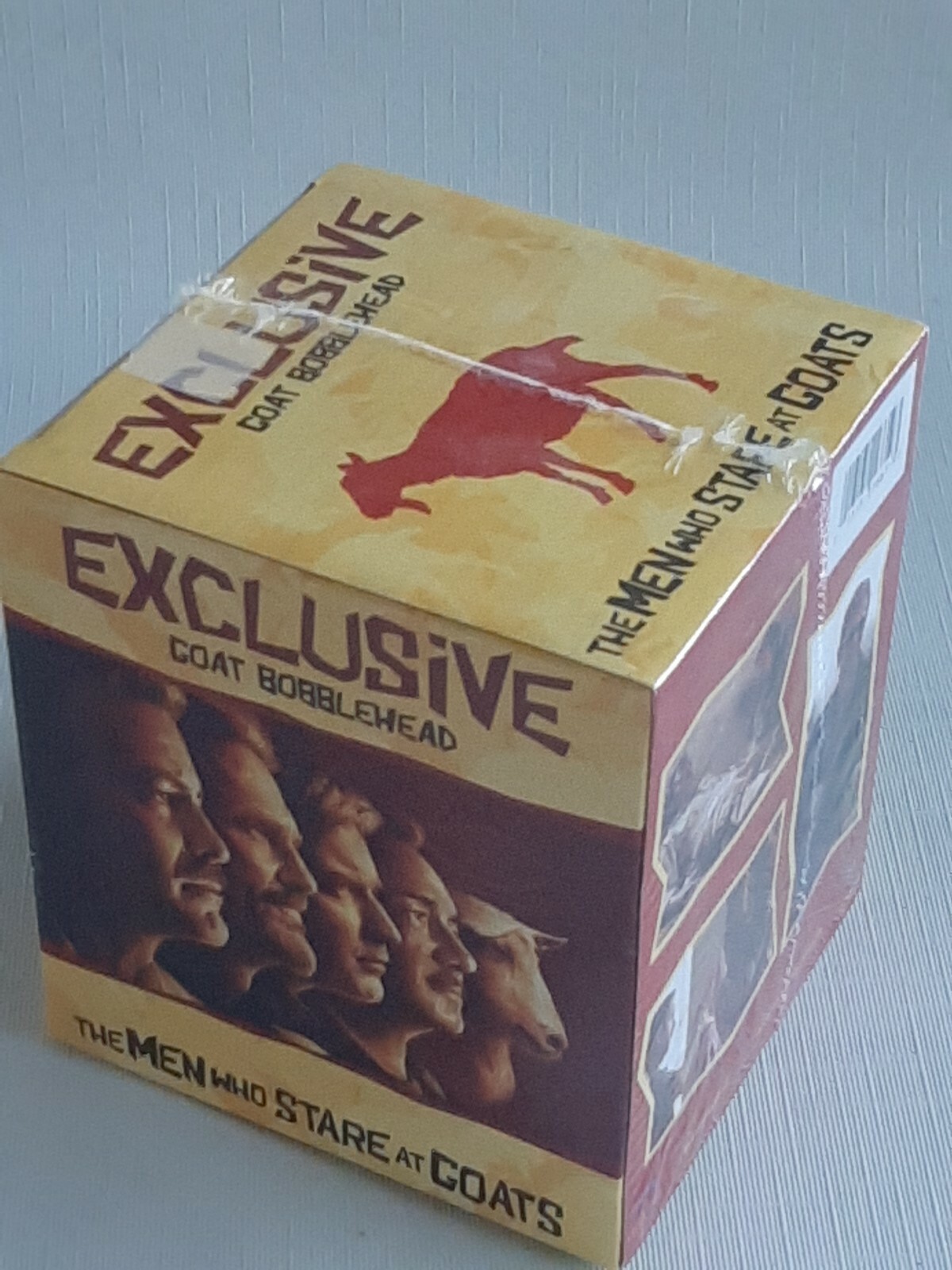 NEW, “THE MEN WHO STARE AT GOATS” EXCLUSIVE GOAT BOBBLEHEAD bobble ...