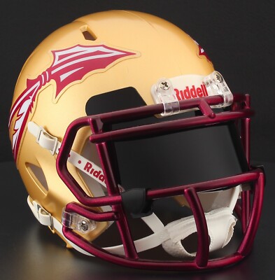 FLORIDA STATE SEMINOLES NCAA Riddell SPEED Mini Football Helmet | eBay