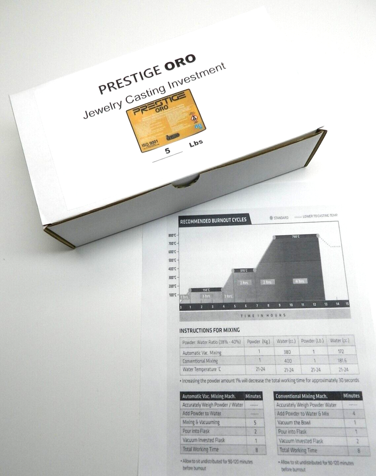 Jewelry Casting Powder Investment Jewelry Making Gold & Silver 5Lbs ...