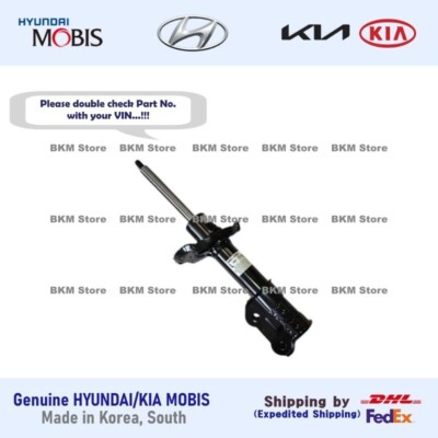 Genuine 54650D4540, 54650D4000 Front Left Shock Absorber for Kia Optima ...