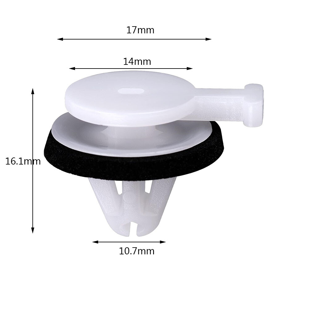 10 Car Exterior Windshield Trim A Pillar Retainers Clips for Land Rover ...