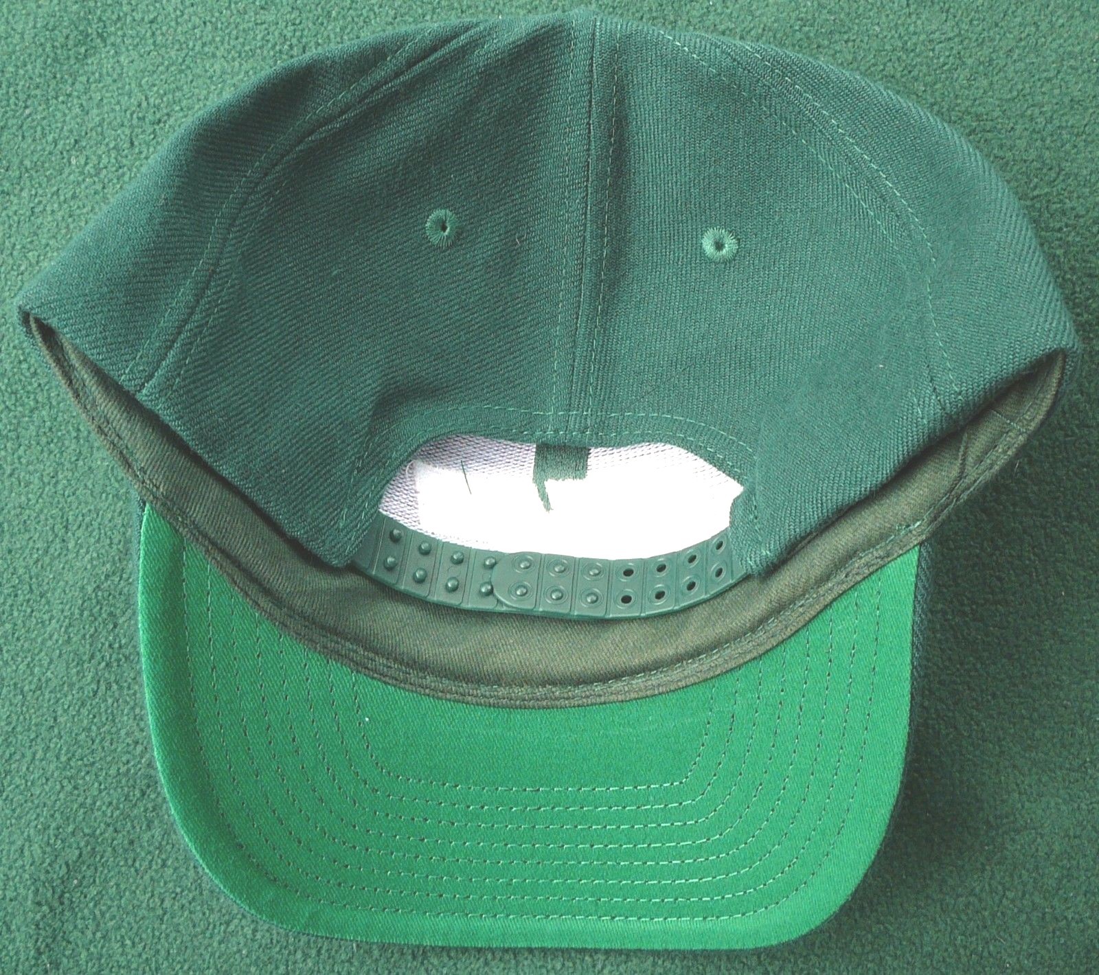 CF logo (Consolidated Freightways) baseball cap hat dark green & white ...