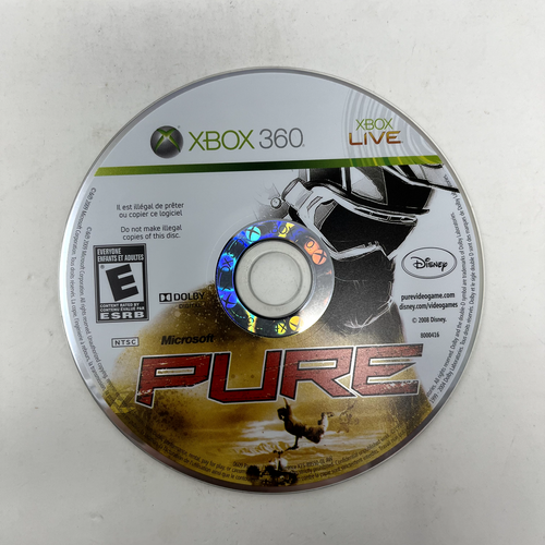 Pure (Xbox 360) Disc Only Tested & Working No Tracking! 8717418177140 ...