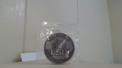 75th Cotton Bowl Classic commemorative flipping coin new sealed! LSU | eBay