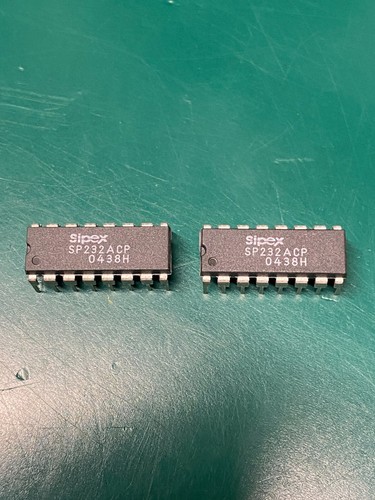 (10Pcs) SP232ACP SP232 IC DVR RCVR RS232 16-PIN DIP Sipex Serial ...