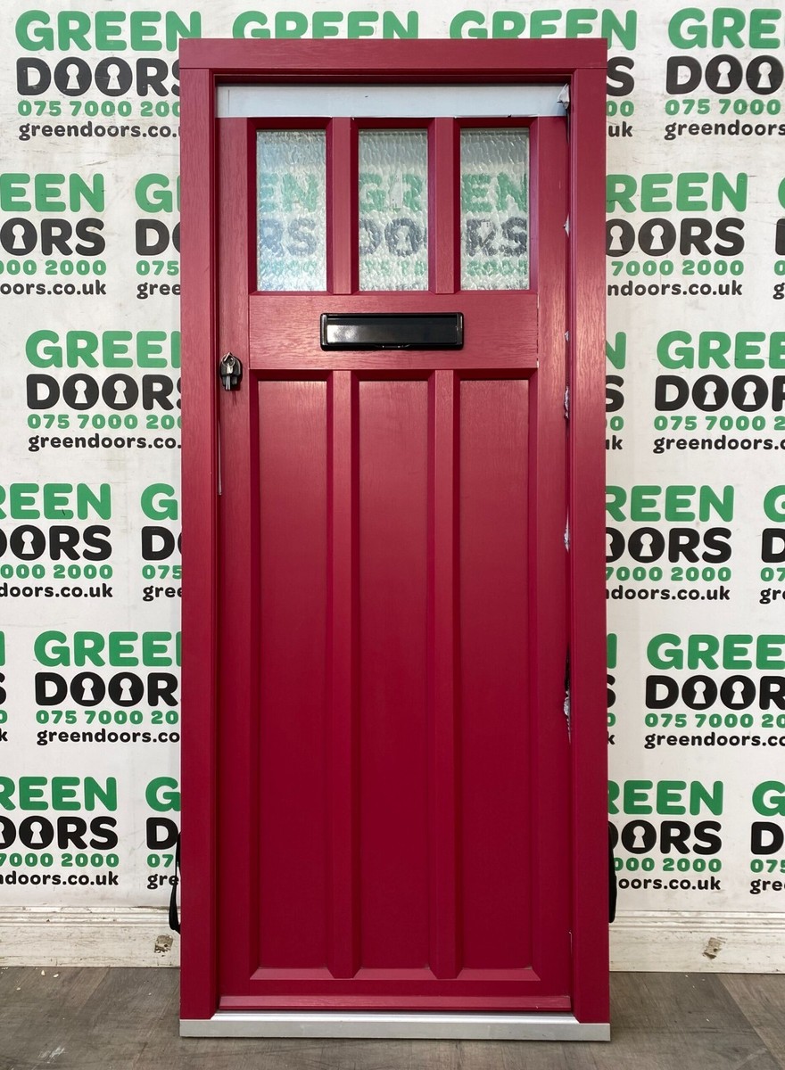 Classic Red Front Door Build Your Custom Classic & Modern French Doors