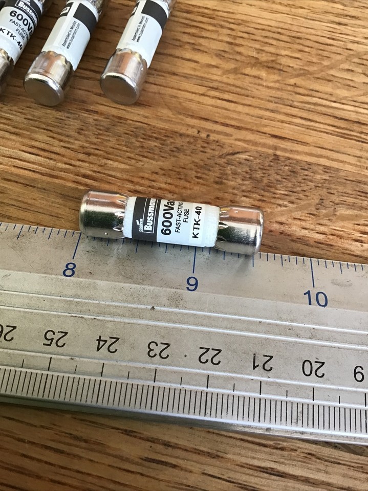 Lot Of 10 Bussmann Limitron KTK-40 Amp Fuses 600 Volts NIB | eBay