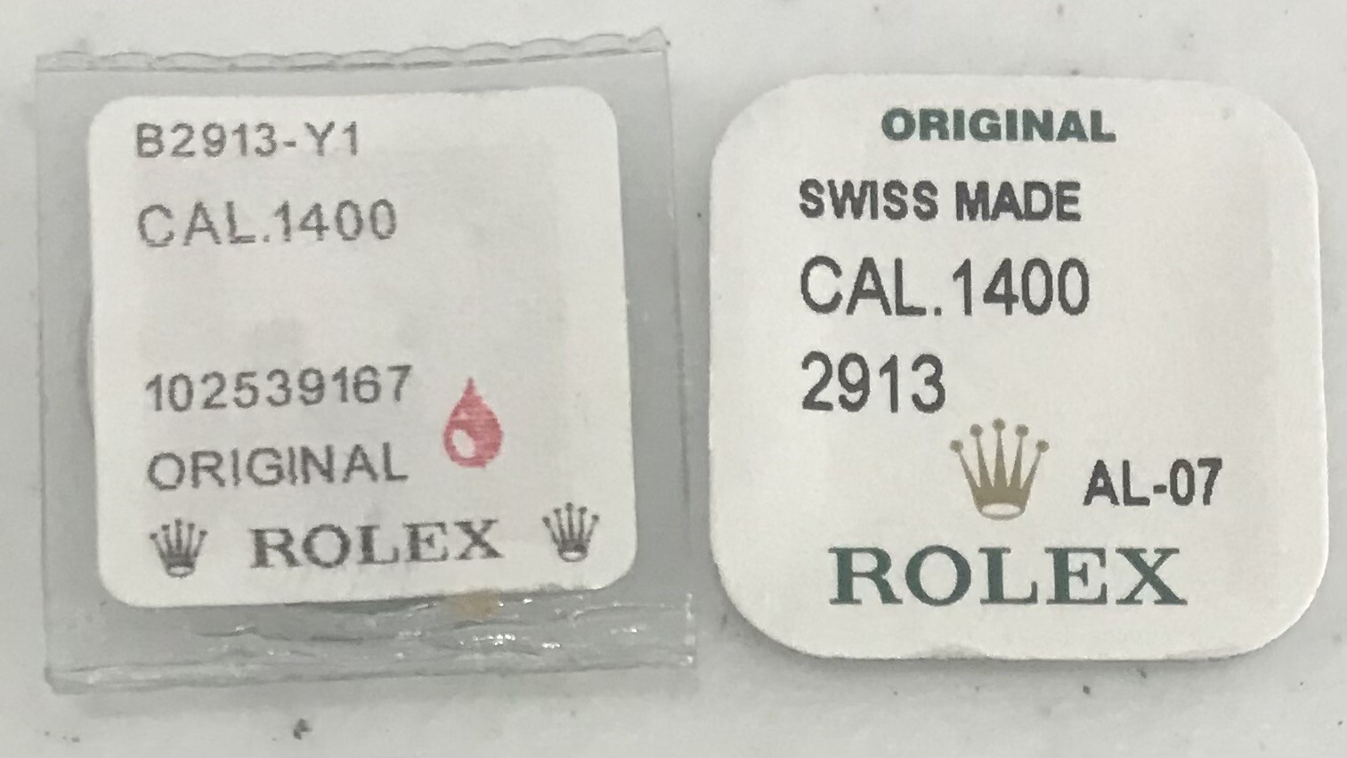 Rolex Calibre 1400 Mainspring #2913 - New Sealed package | eBay