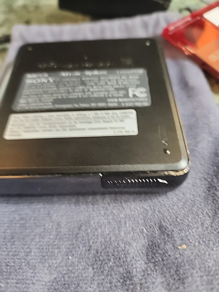 Sony Hi-MD MZ-M100 Portable Minidisc Recorder Player WORKS BLANK SCREEN ...