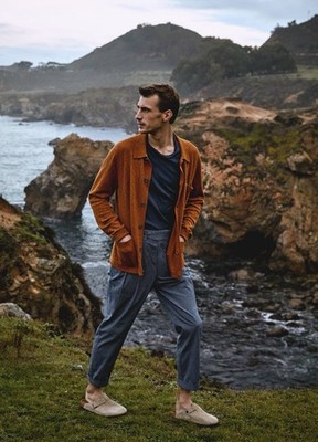 Todd Snyder Cotton Linen Pub Jacket M Italian Yarn Sweater Cardigan ...