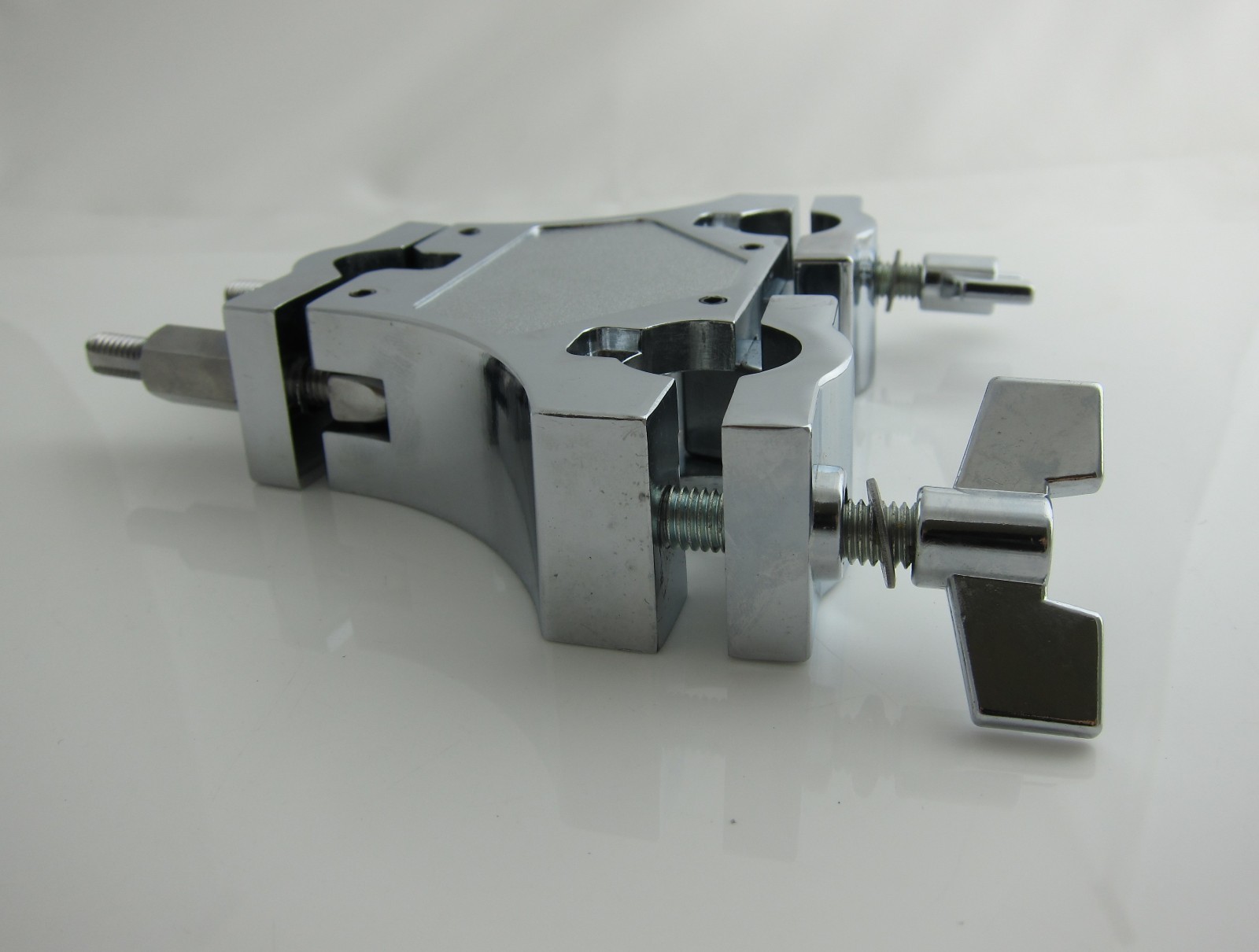 Tri-Multi Clamp / 3 Way Multi Clamp for 7/8" Diameter Drum or Cymbal ...