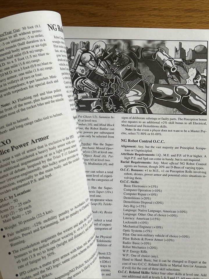 RIFTS World Book 33: Rifts NORTHERN GUN 1 Palladium Books First Print ...