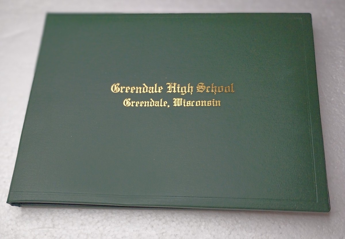 1980 High School Diploma Example St Norbert School, Graduation