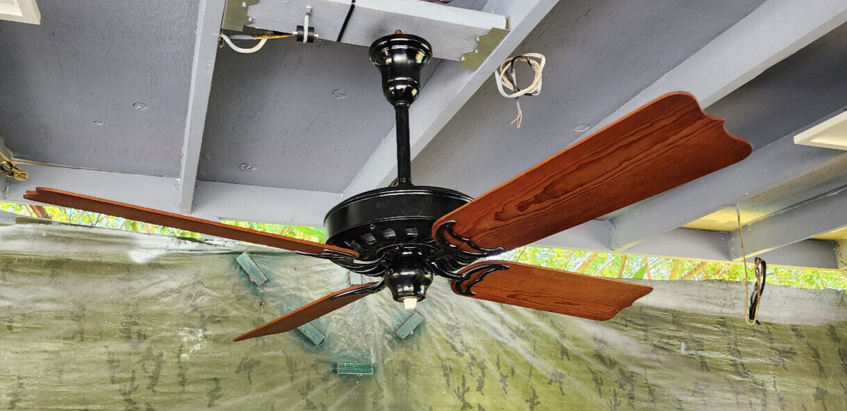 Poor Hunter Original Ceiling Fan Installing A Hunter 52" Low Profile