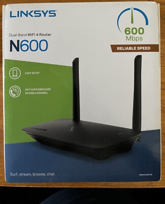 LINKSYS Dual-Band WiFi 4 Router | eBay