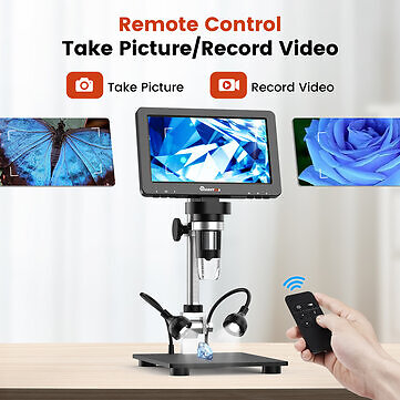MUSTOOL DM9 Pro HDMIcompatible Digital Microscope w/eflect cover7'' IPS ...