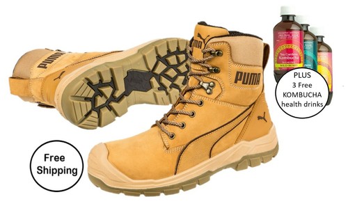 Work boots PUMA Conquest zip-sider Waterproof membrane PLUS bonus ...