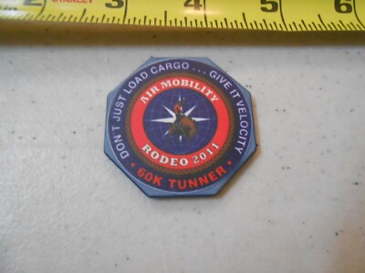 NEW RARE 2011 AIR MOBILITY RODEO CHALLENGE COIN USAF 60K TUNNER DRS ...