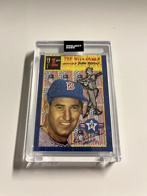 2020 Topps Project 2020 1954 Topps PR: 1923 Ted Williams Gregory Siff ...