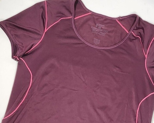 women's PATAGONIA Common Threads Purple s/s base layer Hiking Outdoor ...