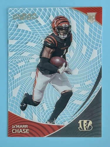 2021 Panini Chronicles Clear Vision Ja'marr Chase #CVR-5 Rookie RC ...