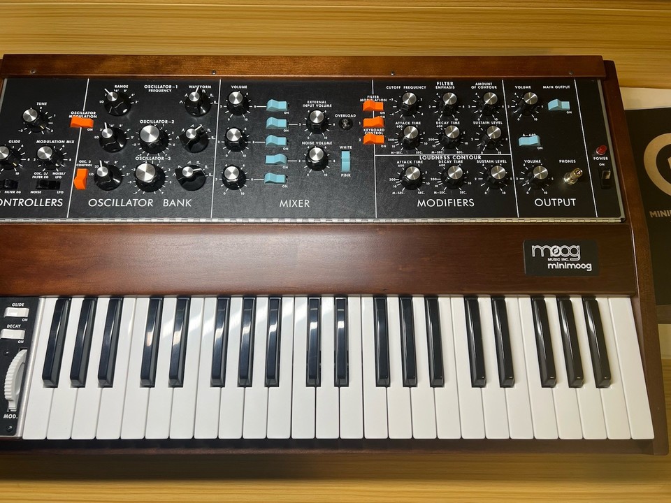 Moog Minimoog Model D Analog Synth 2022 Edition Reissue Mint | eBay