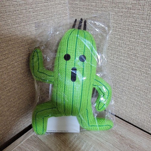 Final Fantasy Amigurumi Plush Cactuar - Soft Toy - Unused japan | eBay
