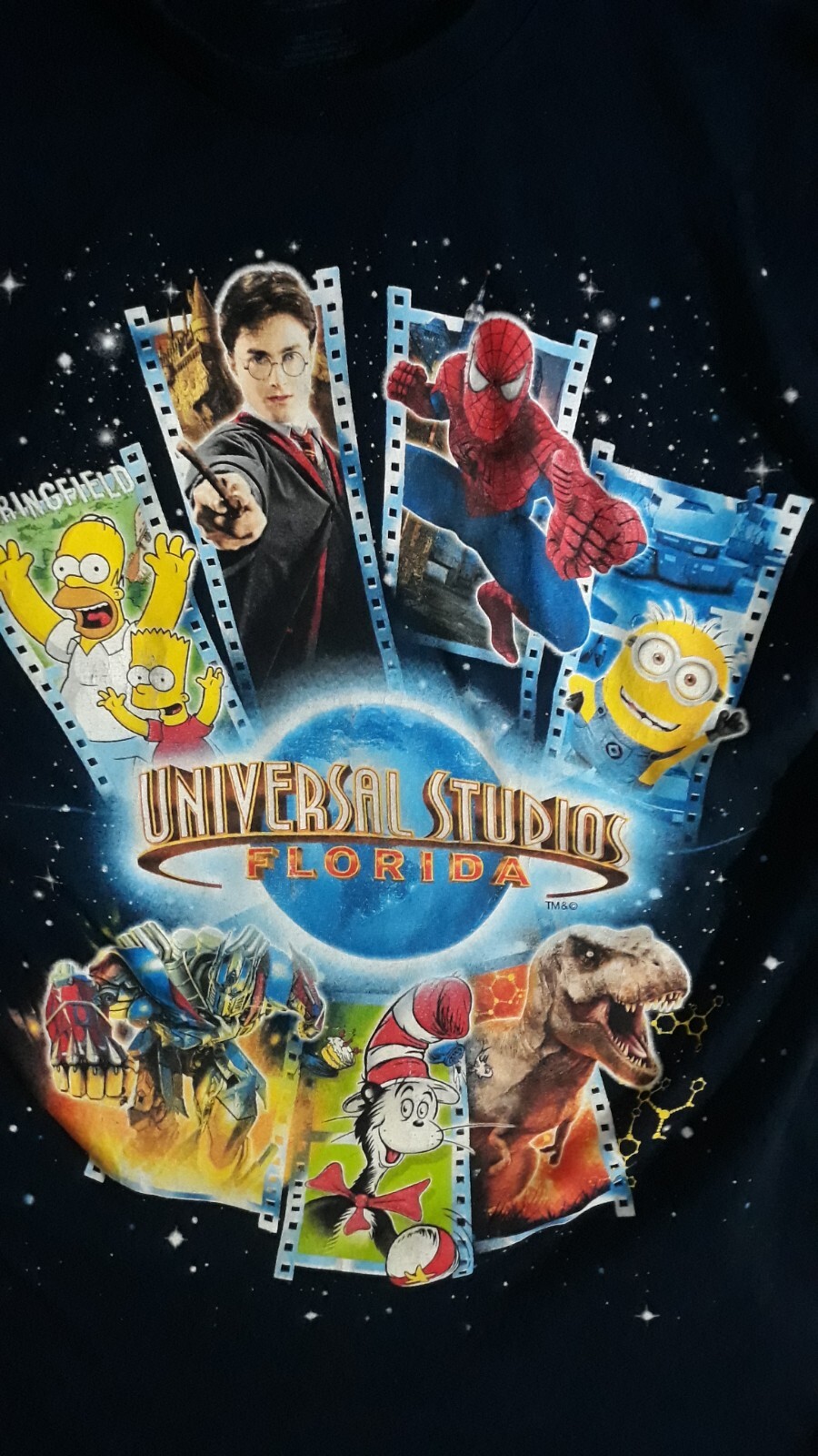 Universal Studios Florida Ride T Shirt Harry Potter S… - Gem