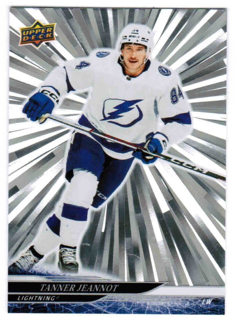 2024-25 Upper Deck Series 1 - Outburst Silver #166 Tanner Jeannot for ...