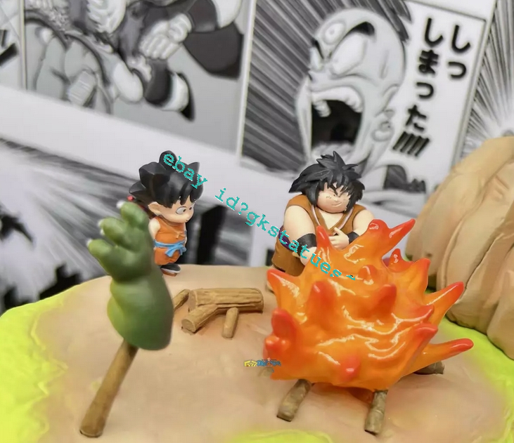 Yajirobe Goku Barbecue Cymbal ES Studio Dragon Ball Statue Resin ...