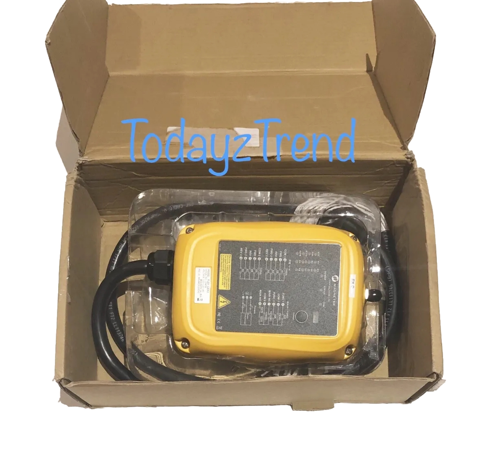 Magnetek Spare Receiver Handheld Remote Radio Unit Control Flex 12EX2 ...