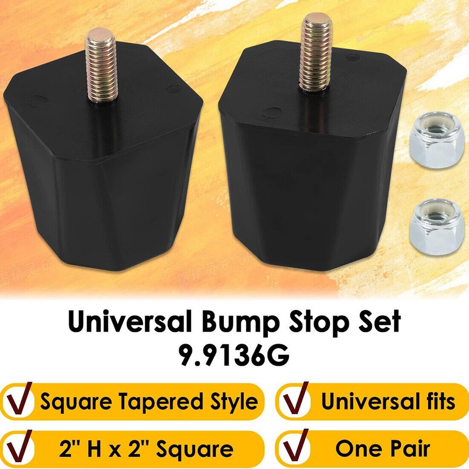 9.9136G Universal Bump Stop Set 2” Tall Suspensions | eBay