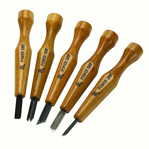 Mikisyo Japanese Wood Carving Tools Power Grip 5 pieces | eBay