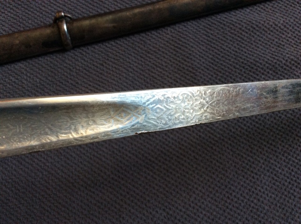 WWI British Officer's Sword and Scabbard | eBay