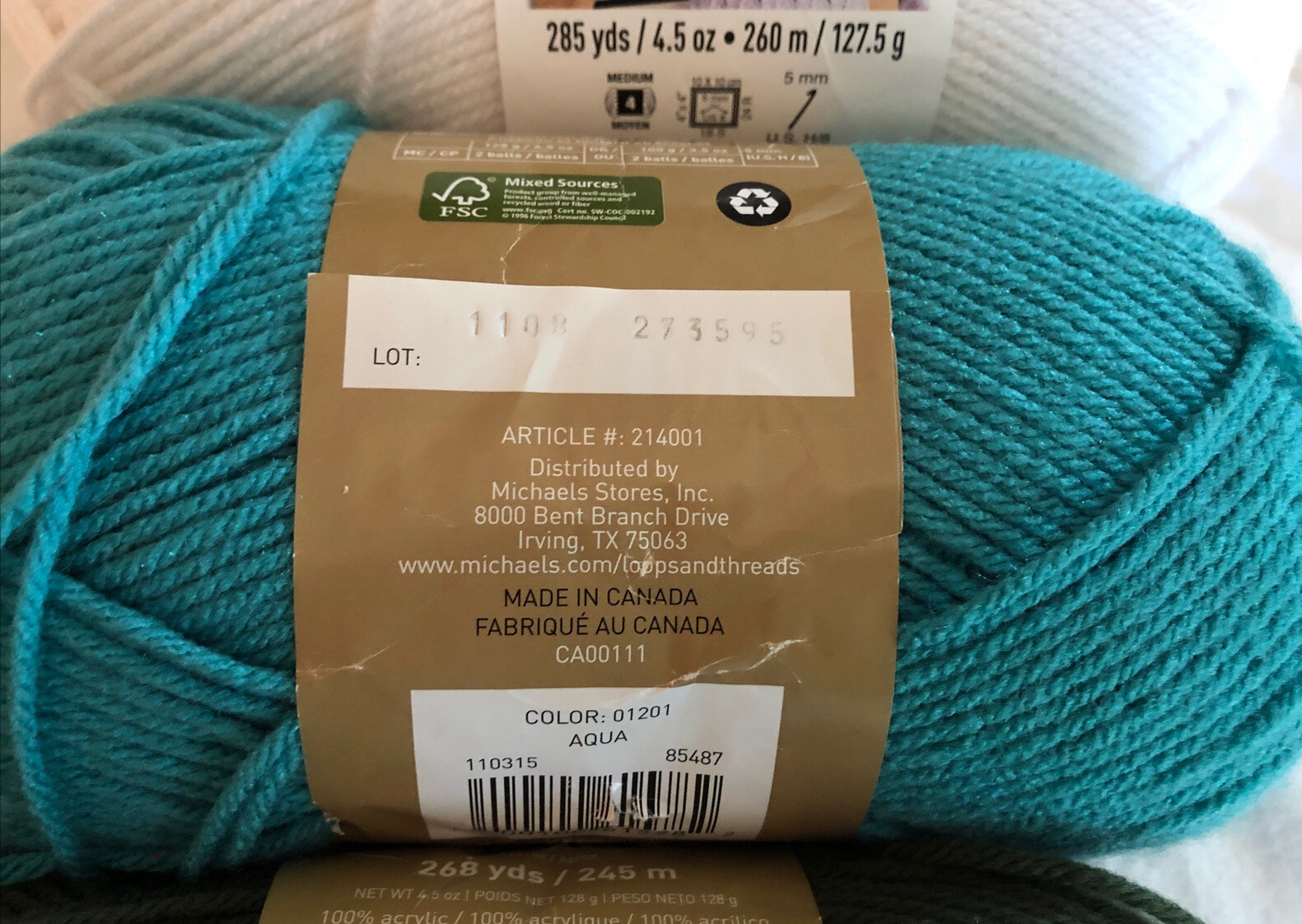 Loops & Threads Impeccable Yarn- Various Colors | eBay