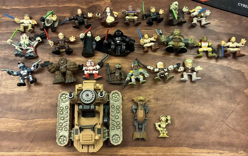Star Wars Galactic Heroes Mini-Figures Lot of 26 Hasbro Vader, Luke ...
