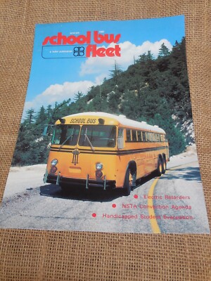 1980 School Bus Fleet,Original sales brochure | eBay