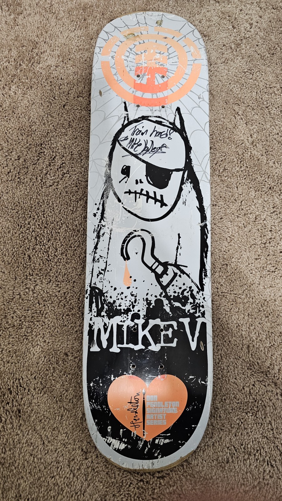 Don Pendleton, Mike Valley Element Skatedeck Autographed | eBay