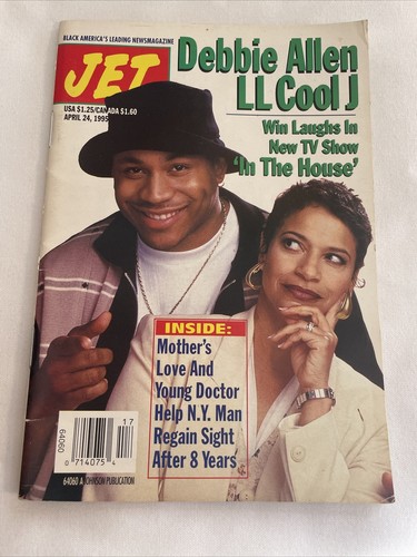 1995 April 24 JET Magazine, Debbie Allen, LL Cool J ‘In The House ...