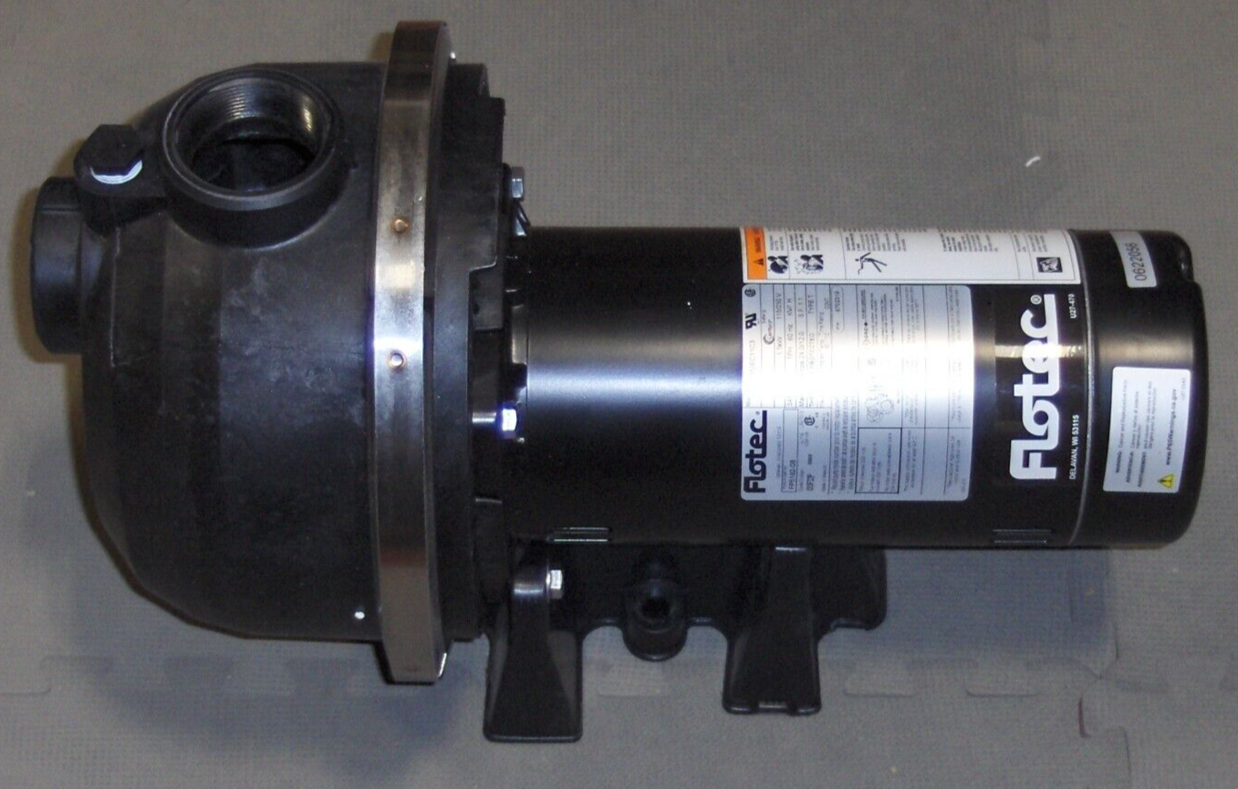 Flotec 2 HP Self-Priming Thermoplastic Sprinkler Pump for sale online ...