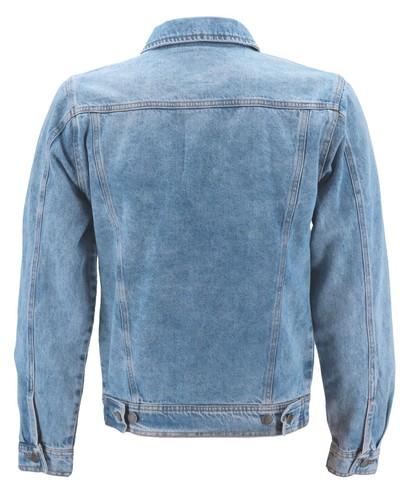 Men's Chic Denim Jacket Street Style Button Cotton Jacket