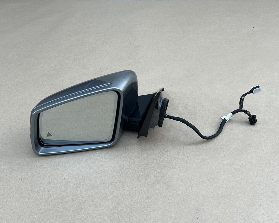 12-13 Mercedes W212 E350 E550 Driver Side Mirror W/Blind Spot / Silver ...