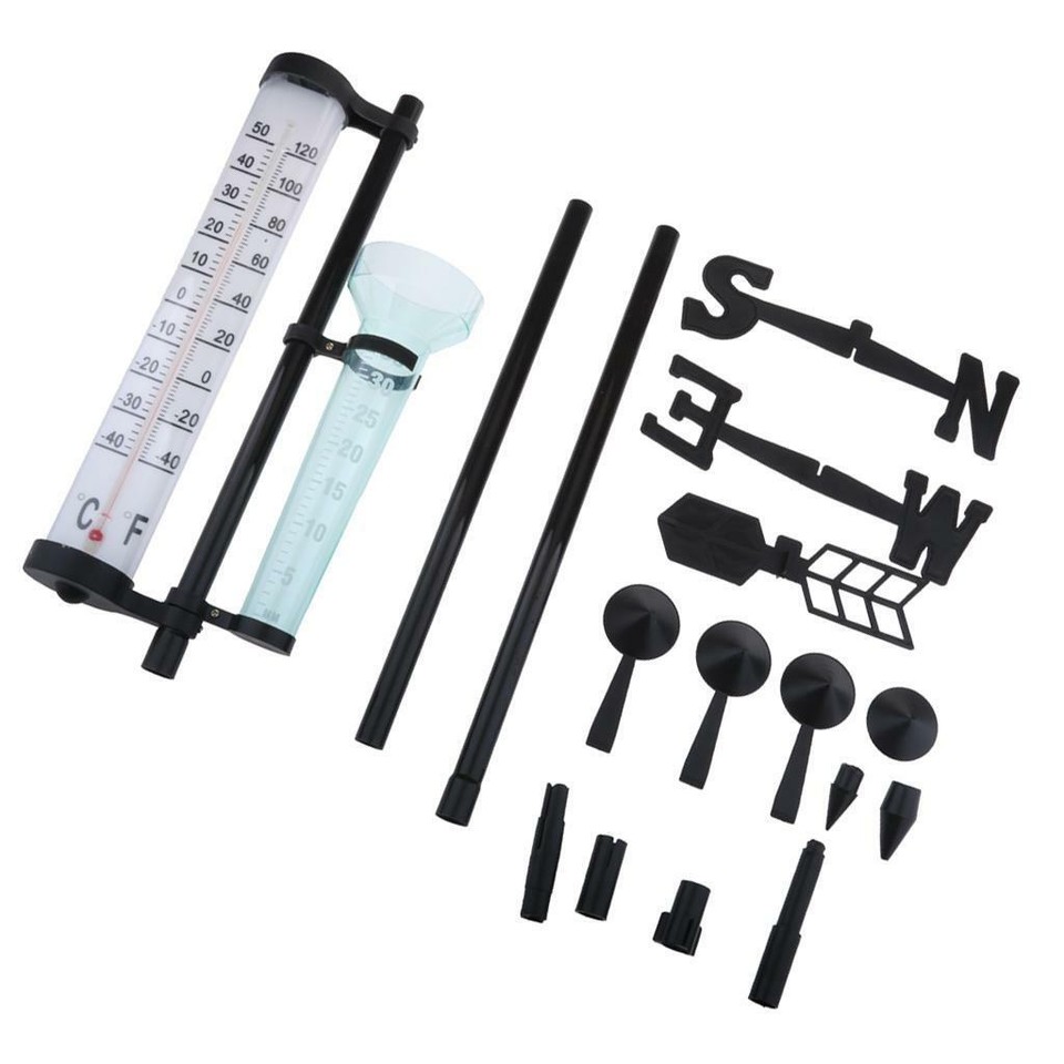 Kit Rain Temperature Weather Vane | eBay