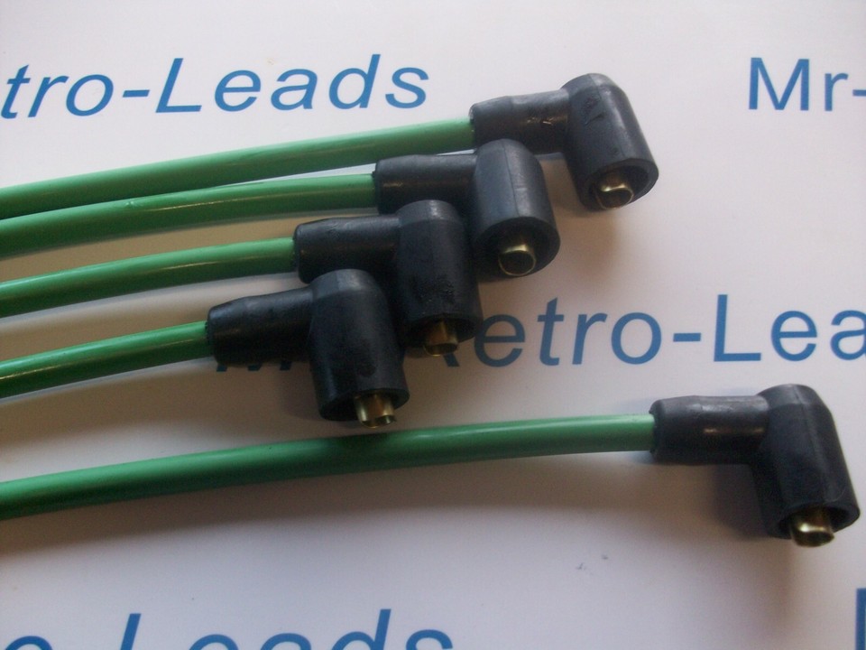 GREEN 8MM IGNITION LEADS TO FIT. ROBIN RELIANT REGAL FOX KITTEN BOND ...